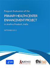 Program Evaluation of the Primary Health Center Enhancement Project in ...