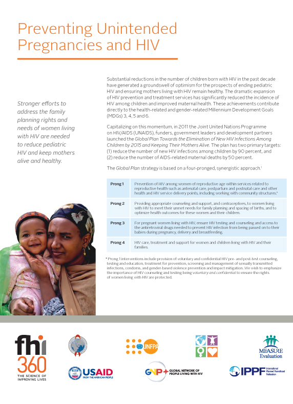 Preventing Unintended Pregnancies and HIV - FHI 360
