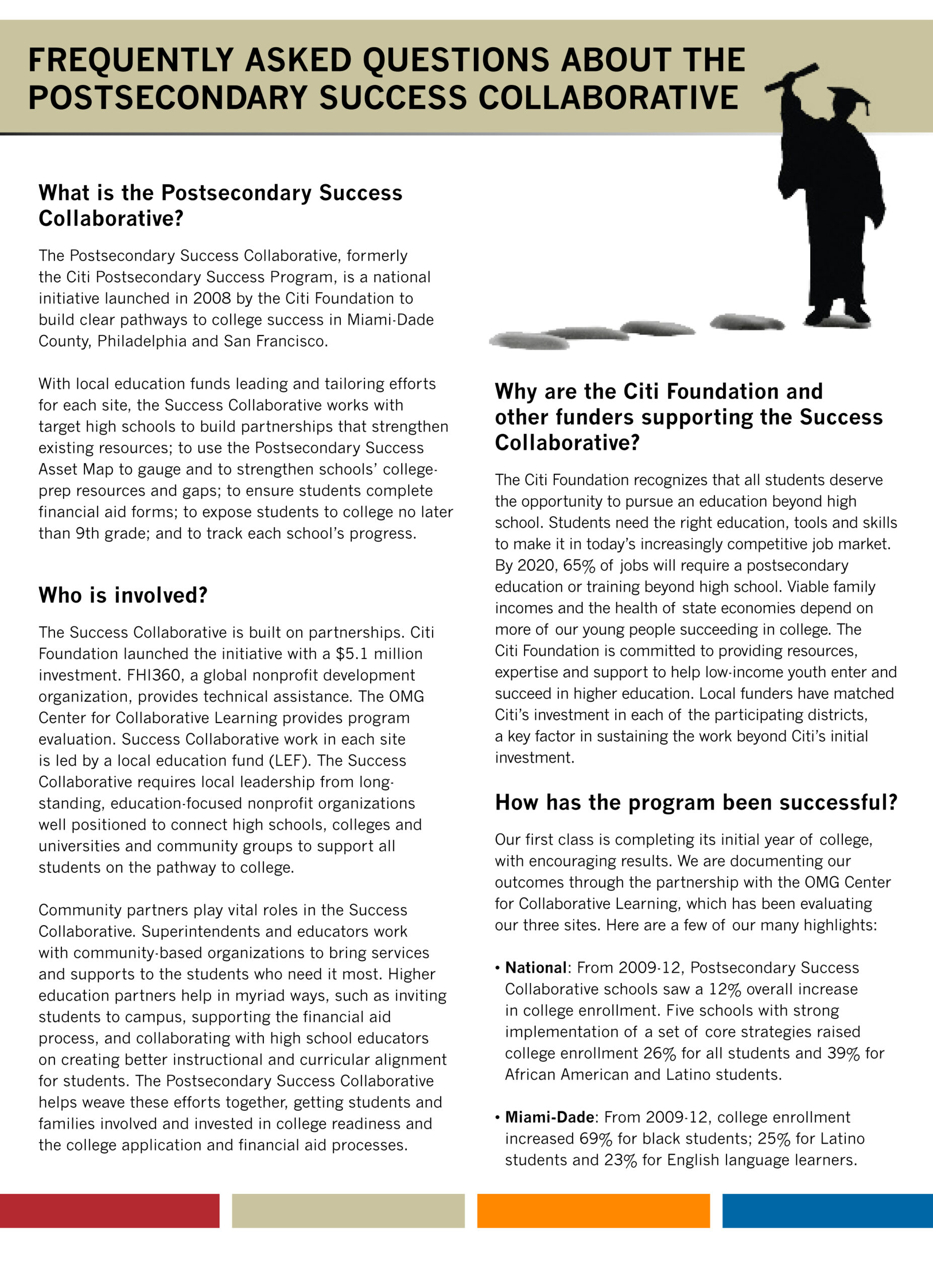 Frequently Asked Questions About the Postsecondary Success ...