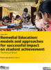 Remedial Education: models and approaches for successful impact on ...