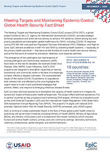 Meeting Targets and Maintaining Epidemic Control: Global Health ...