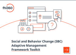 Social and Behavior Change (SBC) Adaptive Management Framework Toolkit ...